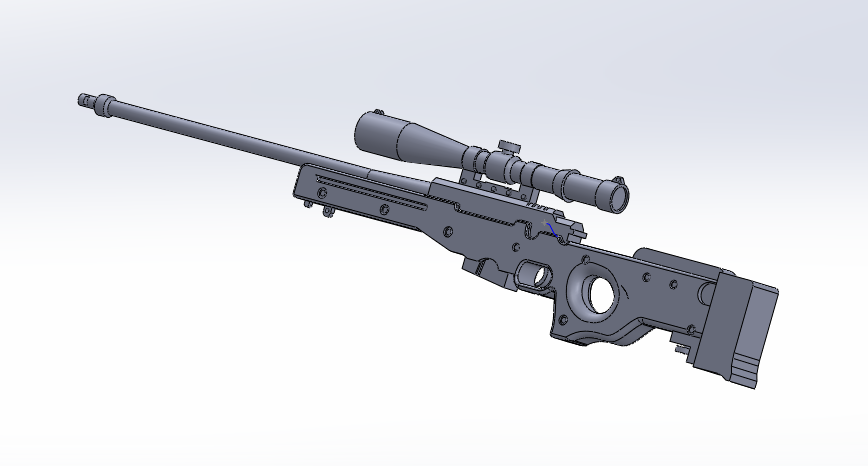 STL file Sniper・3D printable model to download・Cults