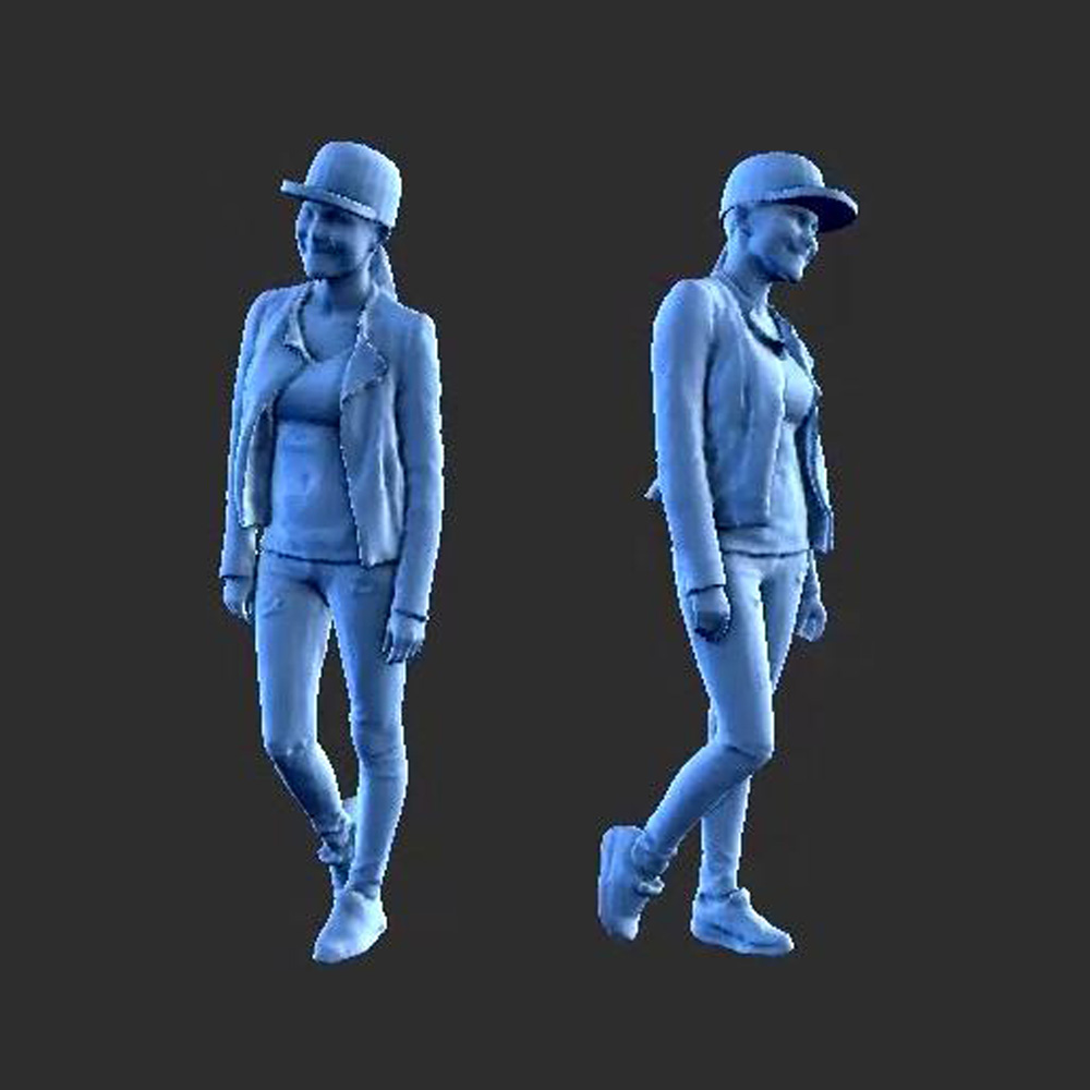 STL file CHARACTER FIGURE GIRL F09・3D print design to download・Cults