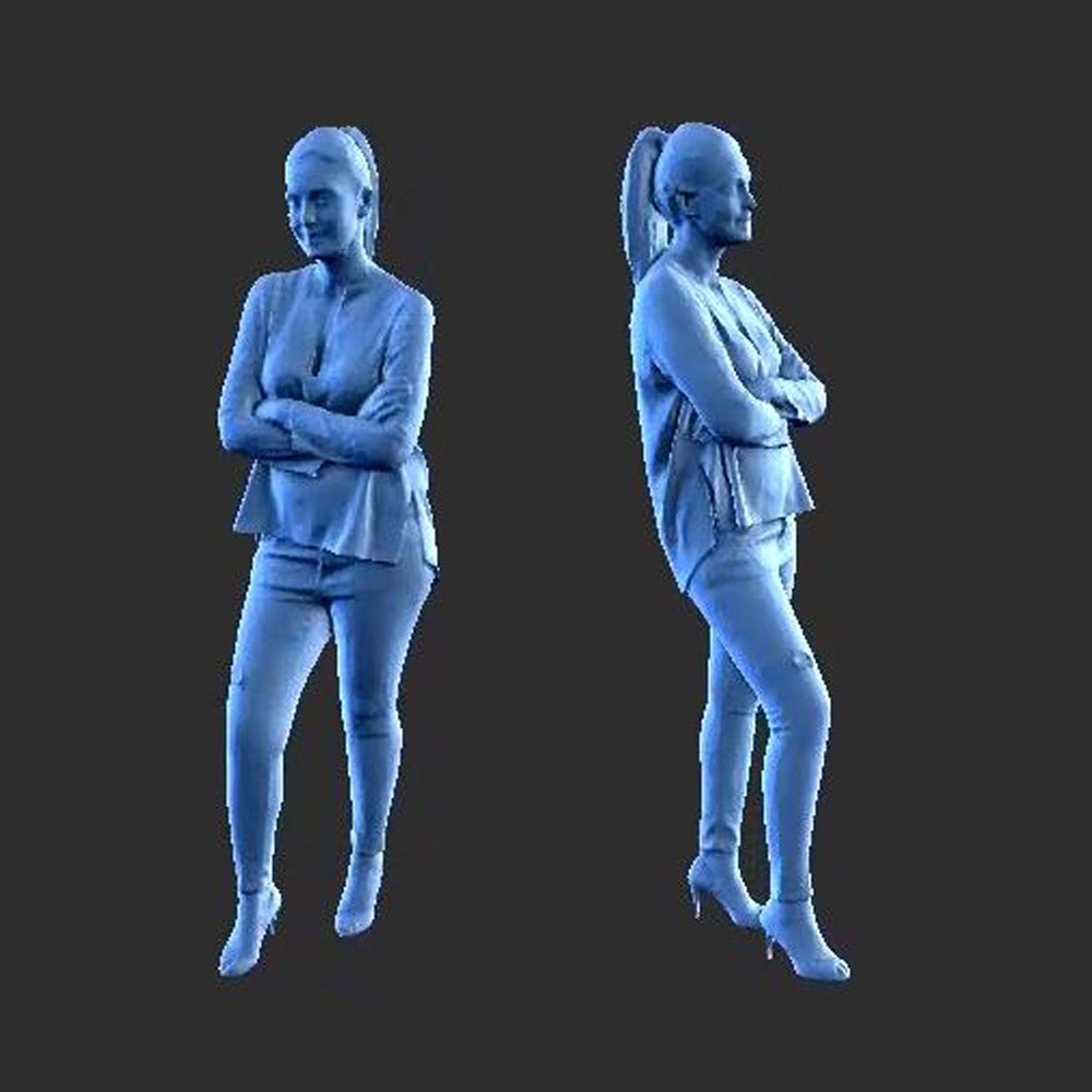 STL file CHARACTER FIGURE GIRL F02・3D printing idea to download・Cults