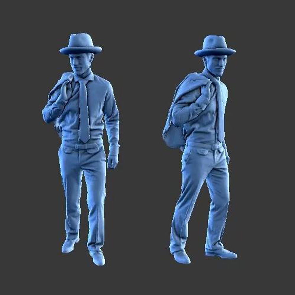 STL file CHARACTER MAN FIGURE A66・Model to download and 3D print・Cults