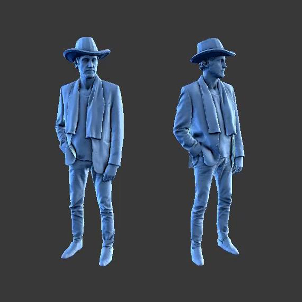 STL file CHARACTER MAN FIGURE A52・3D print object to download・Cults