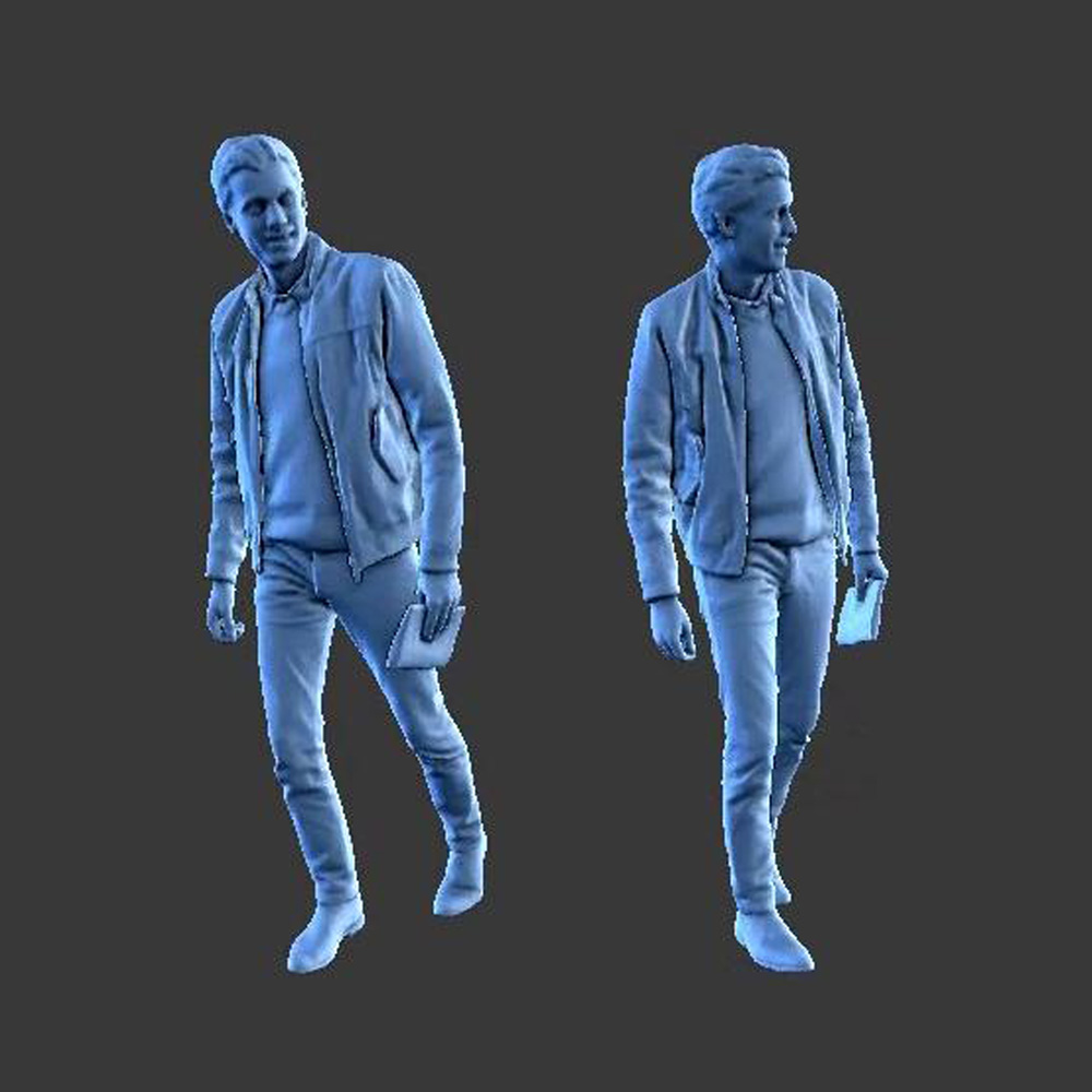 STL file CHARACTER MAN FIGURE A99・3D printing design to download・Cults