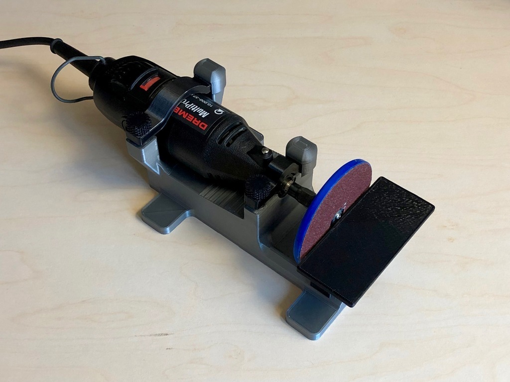 Free 3D file Dremel Disc Sander 🔧・3D printer design to download・Cults