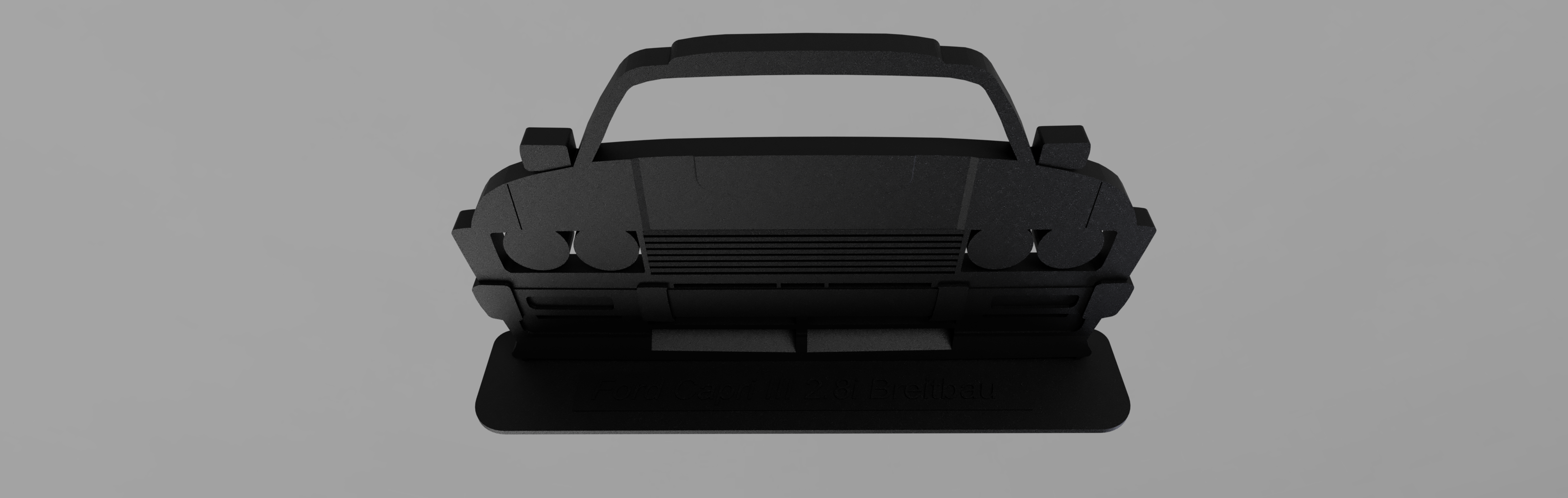 STL file Ford Capri wide body display・3D printer model to download・Cults