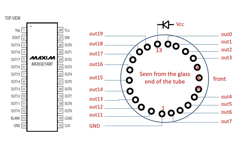 Fichier STL gratuit IV18 WIFI VFD nixie clock (sans PCB) 🕰️・Plan pour ...
