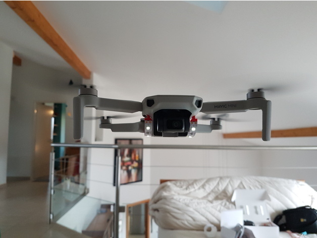 Free STL file Mavic Mini night LED shield 🛡️・3D printable model to ...