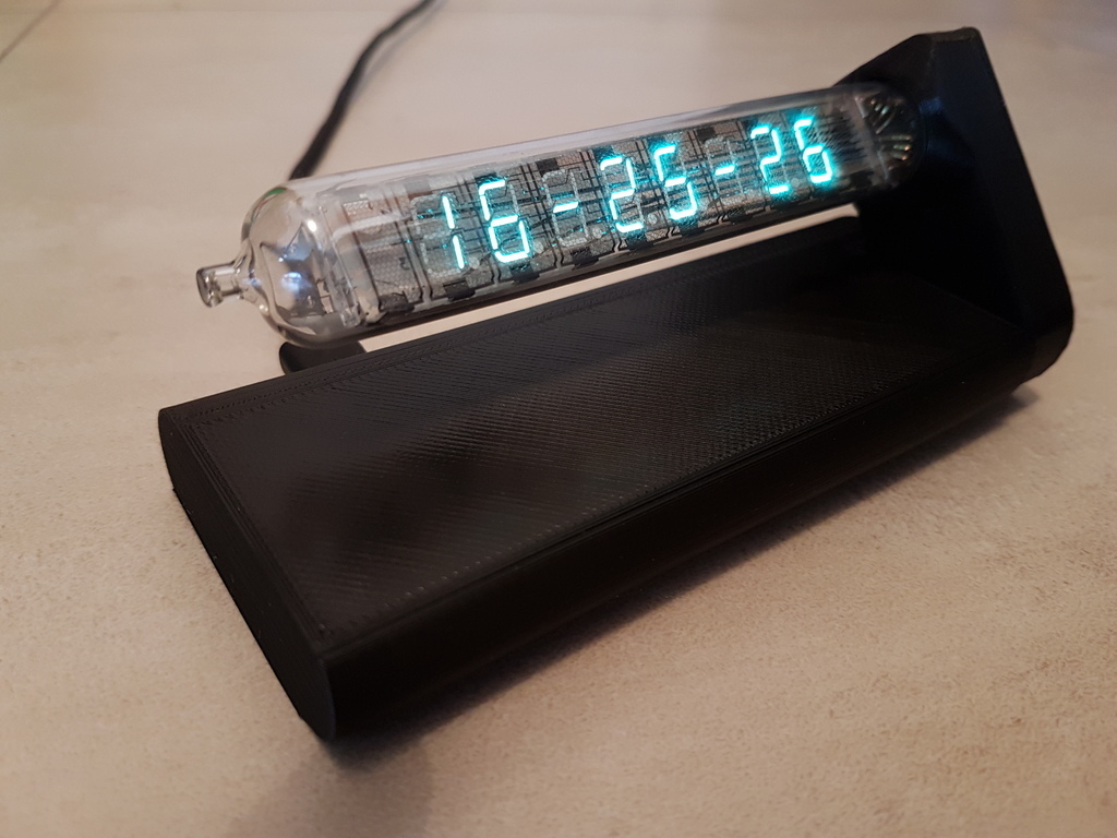 Free STL file IV18 WIFI VFD nixie clock (PCB less)・Design to download ...