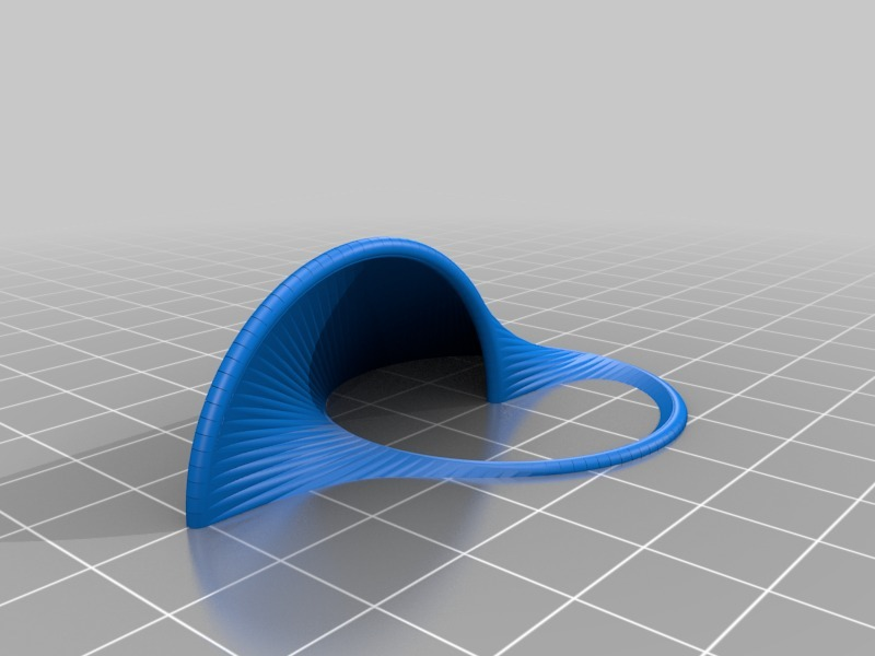 Free STL file Ruled surface Oloid knot・3D print design to download・Cults