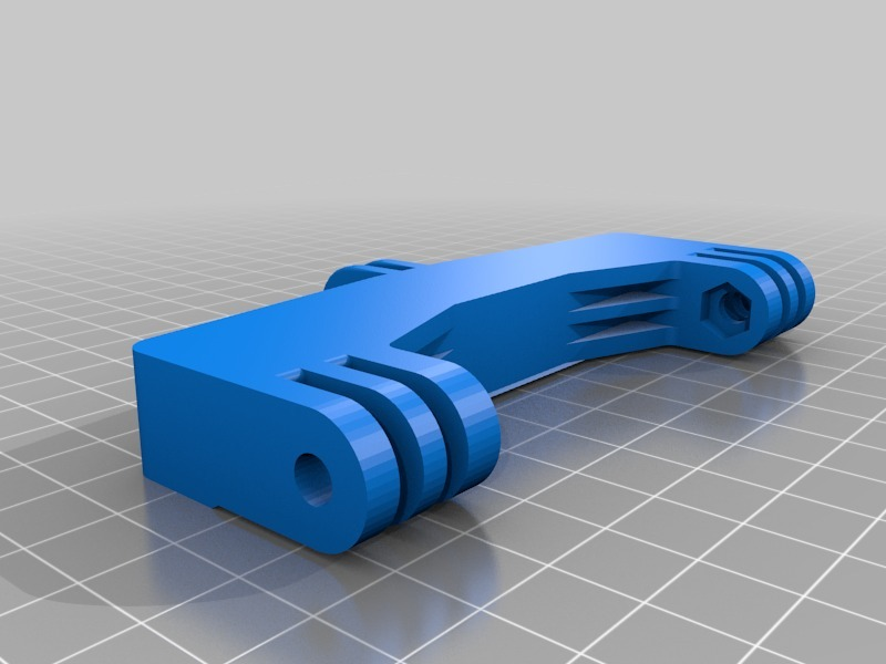 Free 3D file Dual GoPro Mount 📷・Object to download and to 3D print・Cults