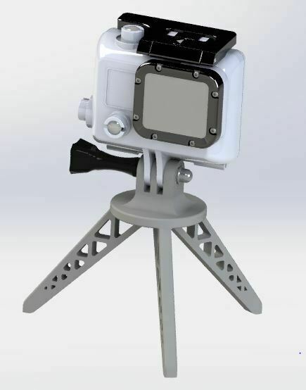 Free 3D file GoPro Mini Tripod 📷・3D printable model to download・Cults