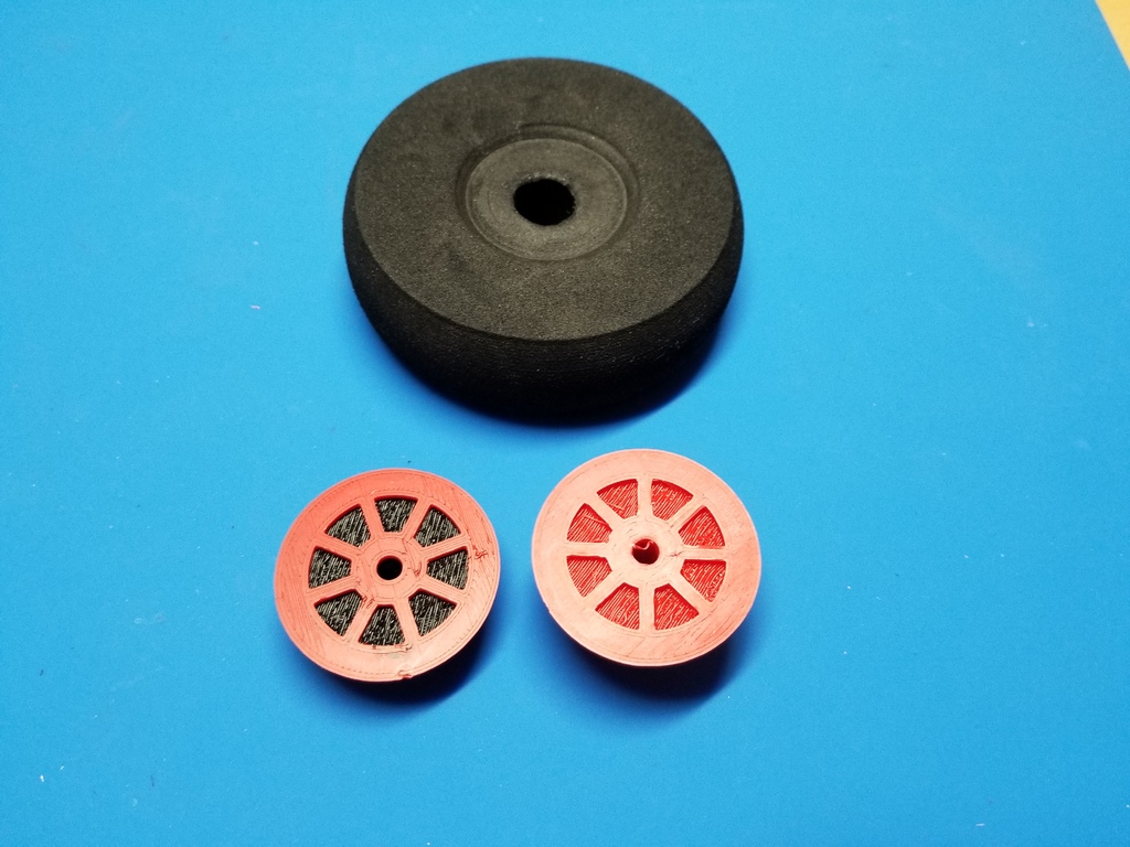 Free 3D file Foam Wheel Rim・3D printer design to download・Cults