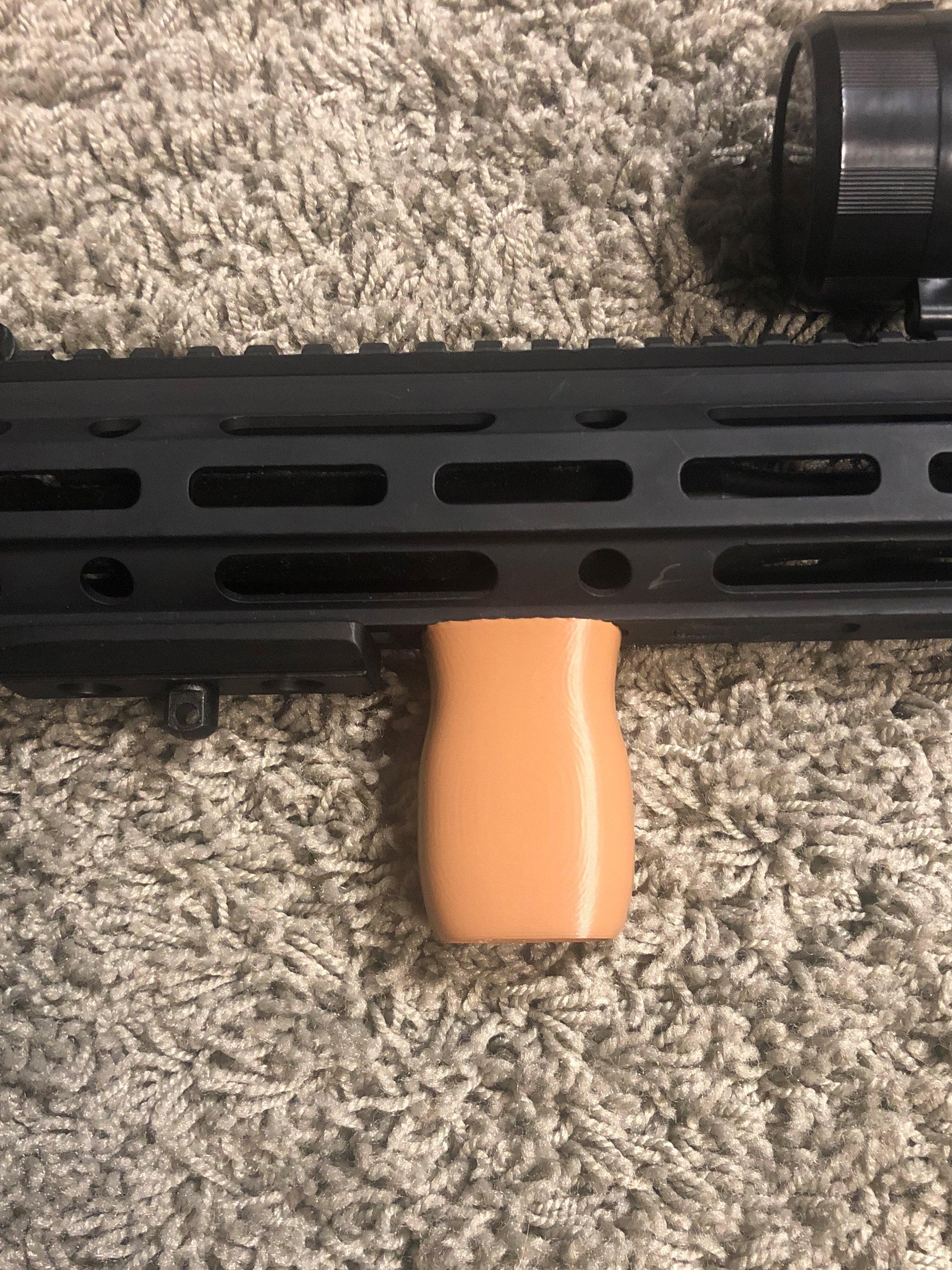 Free STL file Mlok Stubby Grip 🔫・3D print design to download・Cults