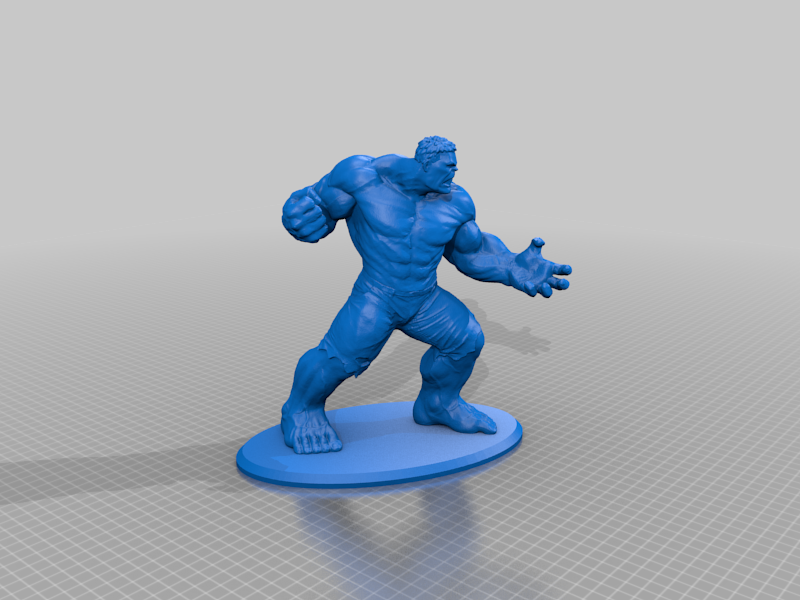 Free STL file Hulk Figure・Template to download and 3D print・Cults