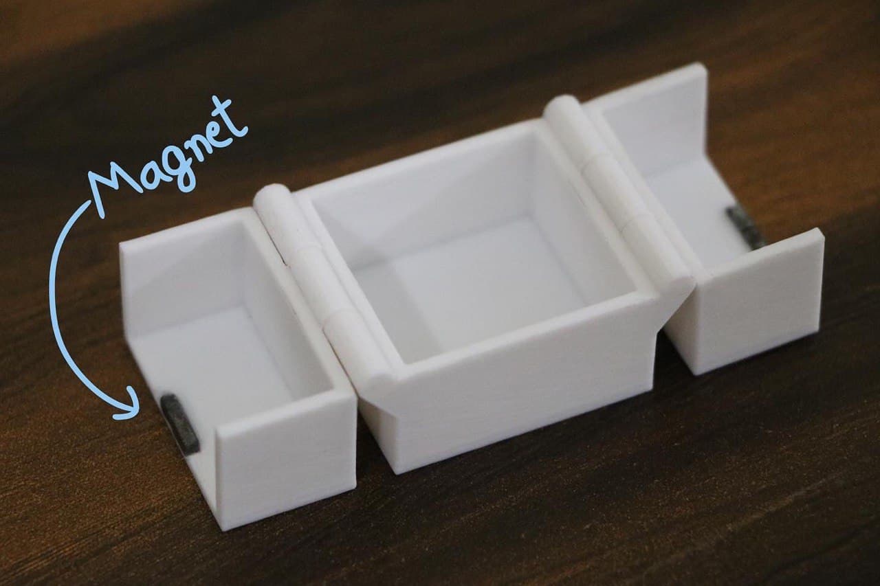 Free STL file small 2 hinged box・Model to download and 3D print・Cults