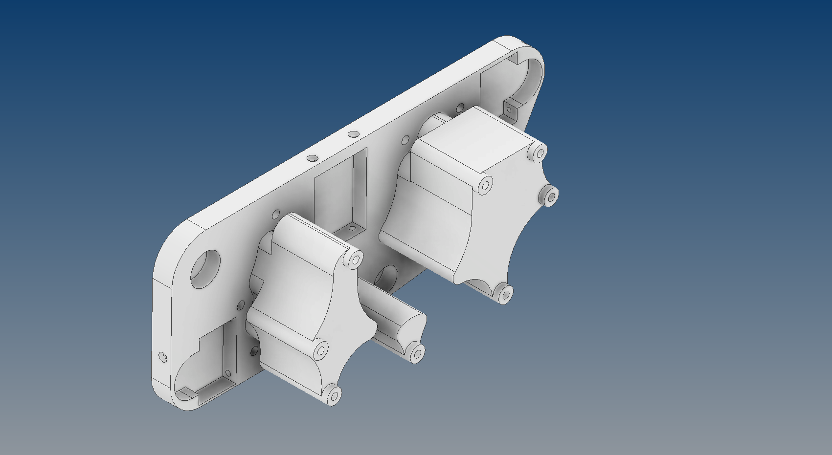 Free STL file Chassis for Robotic Tracks and Sprockets・3D printer ...