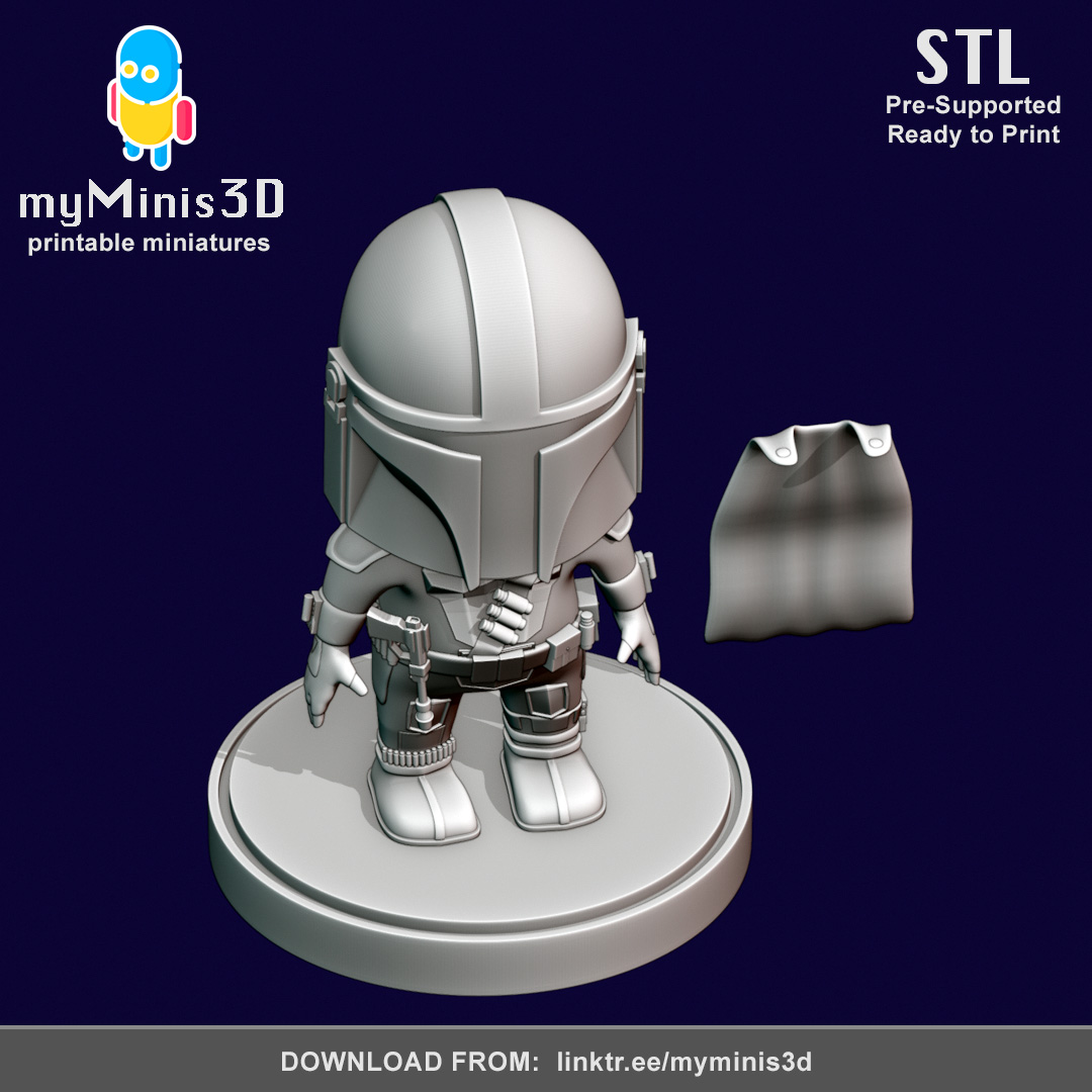 Archivo STL The Mandalorian FanToy | 3D print models.・Objeto imprimible ...