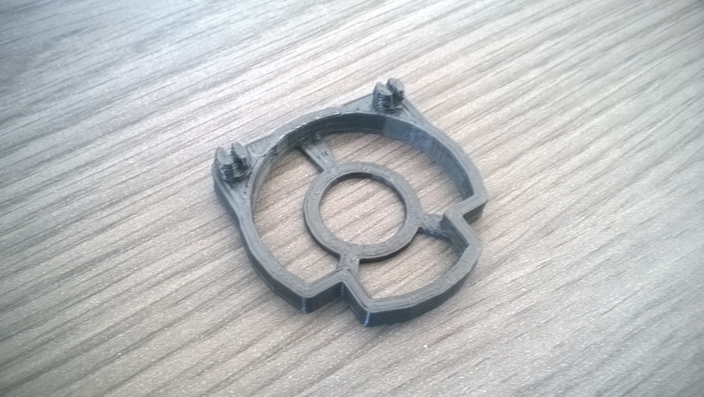 Free 3D file Thing-o-Matic 40 mm Fan Guard (with access to screws ...