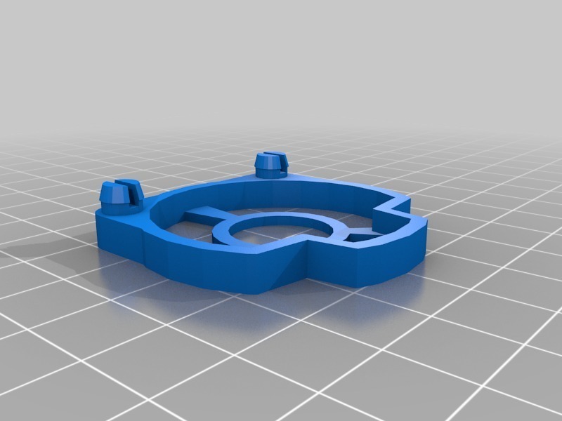 Free 3D file Thing-o-Matic 40 mm Fan Guard (with access to screws ...