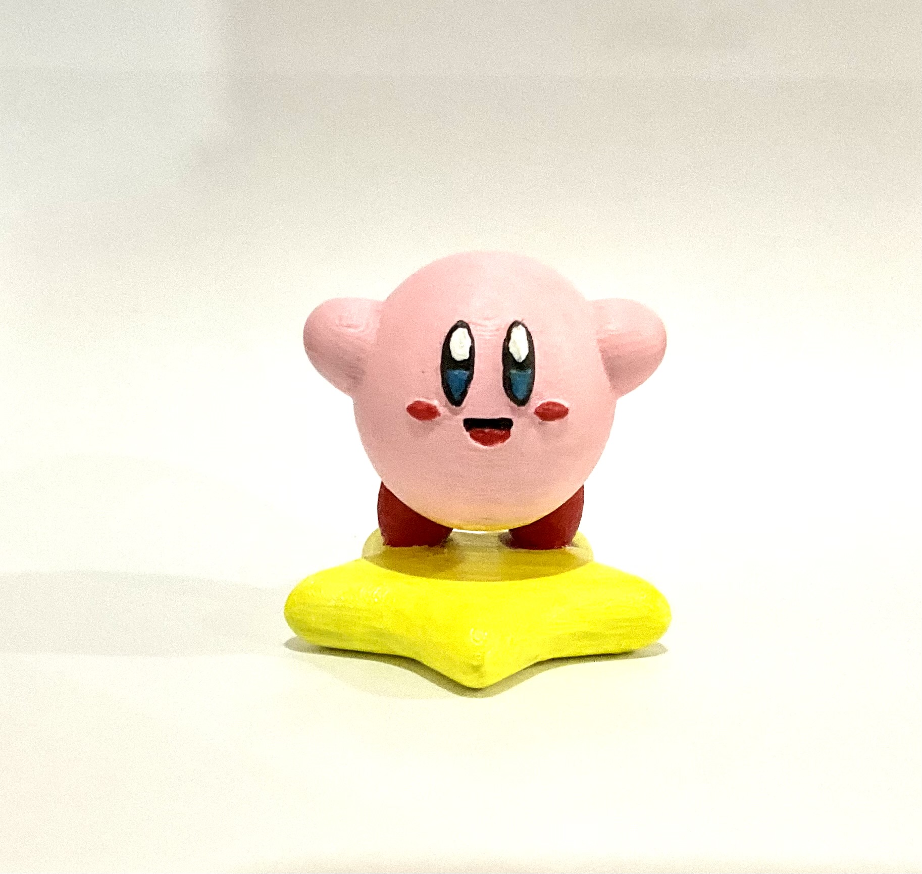 STL file Kirby on star・3D print model to download・Cults