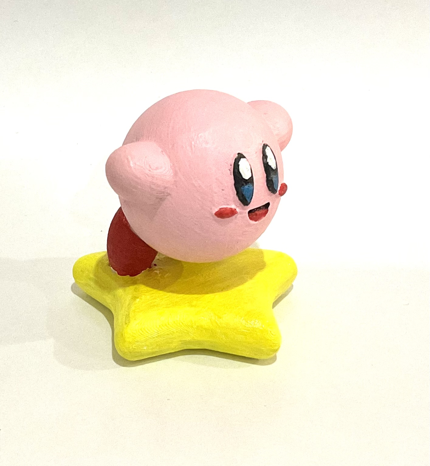 STL file Kirby on star・3D print model to download・Cults