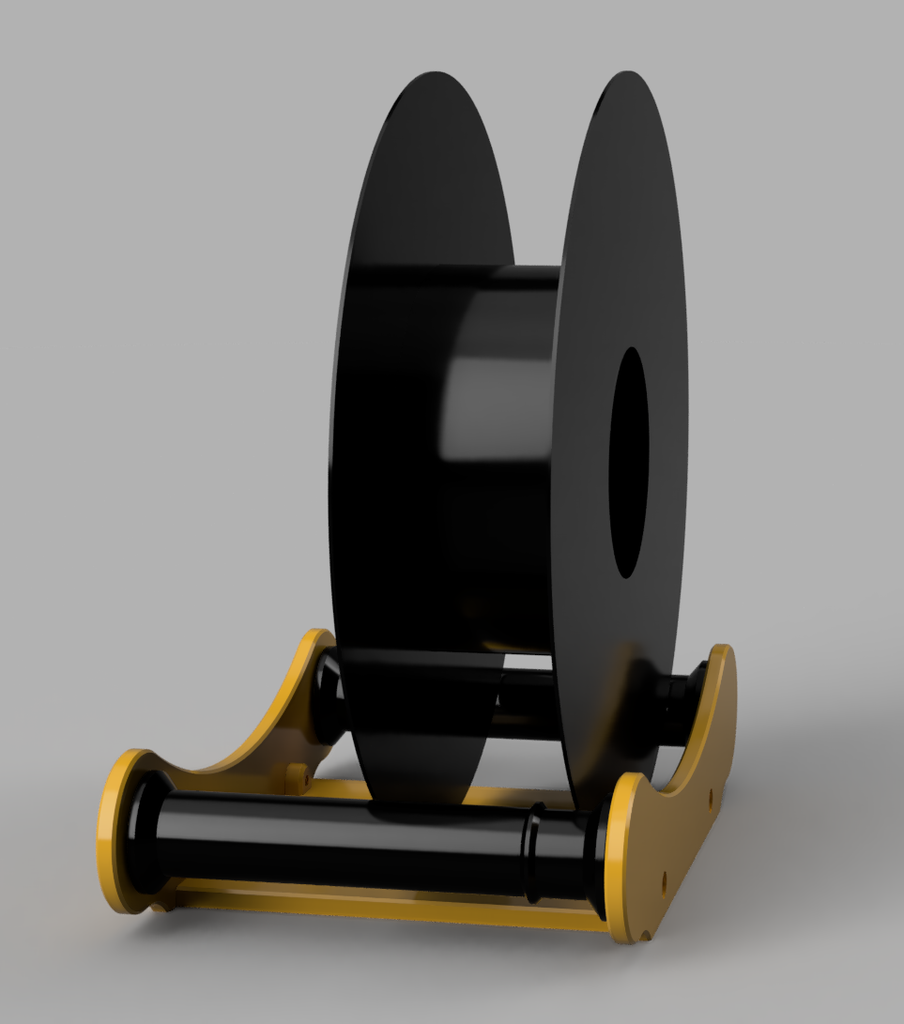 Free 3D file Spool holder, quick and simple with 16x5 bearings・Object ...