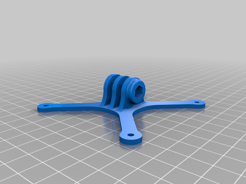 Fichier 3D gratuit 通用版狗座 万能狗座 Gopro mount fusion 360 step 🧑‍🔧・Plan ...