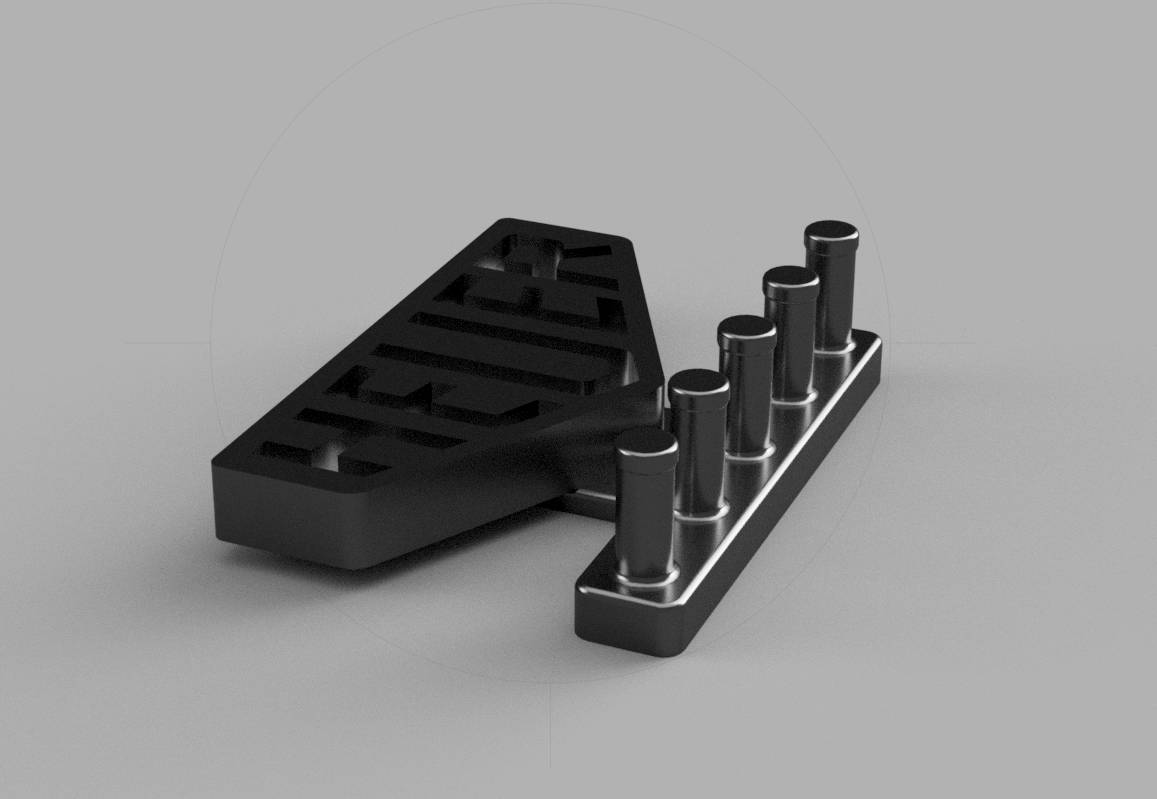 STL file Heuer Key Hook for Man Cave/Garage/Office・3D print design to ...