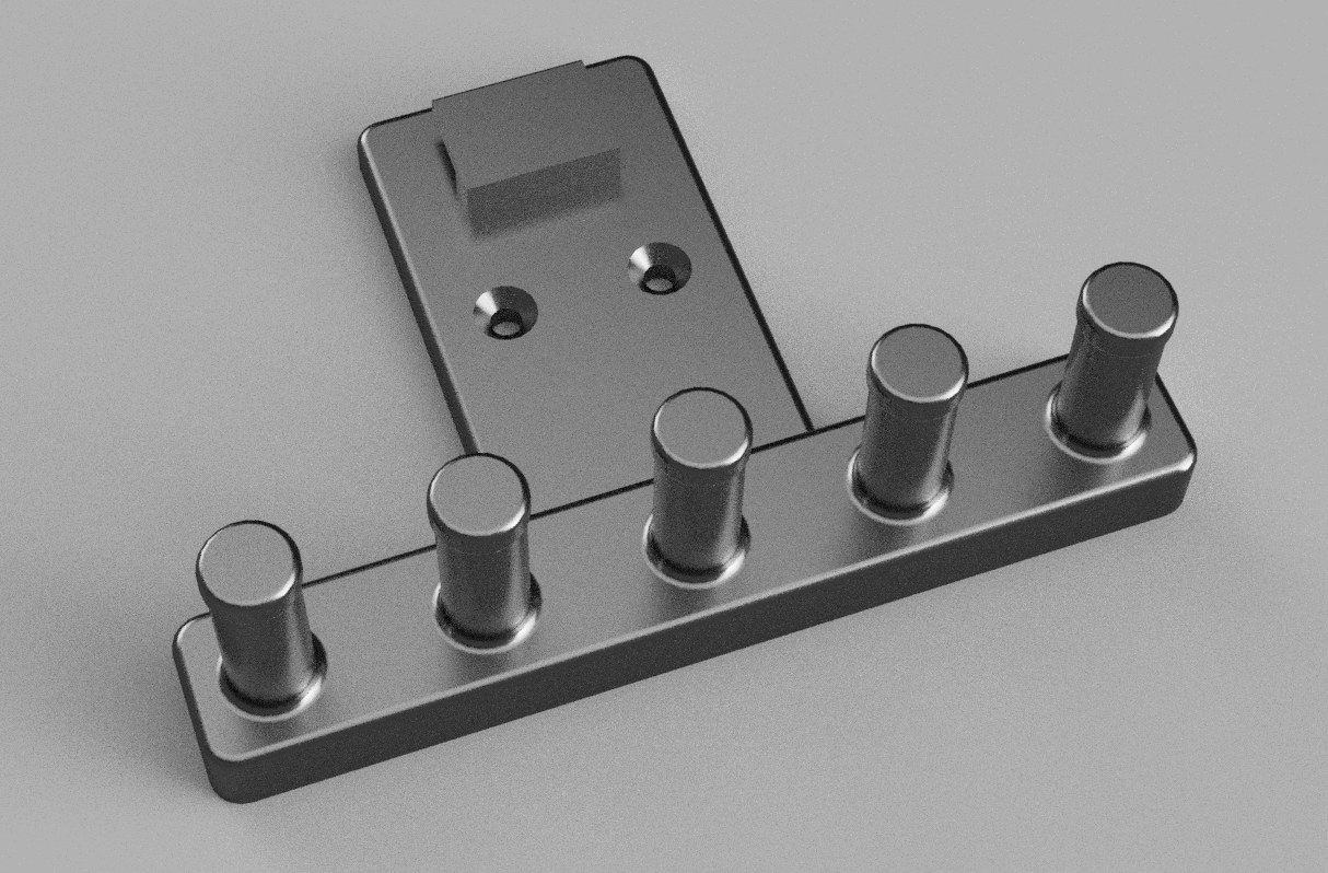 STL file Heuer Key Hook for Man Cave/Garage/Office・3D print design to ...