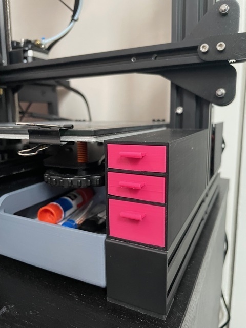Free 3D file Nozzle Drawer & Storage Drawers・3D printable model to ...