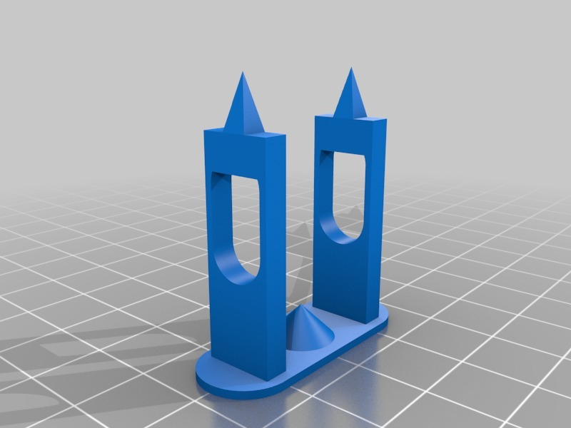 Free 3D file Hardore Retraction Test with wider base・3D printable ...