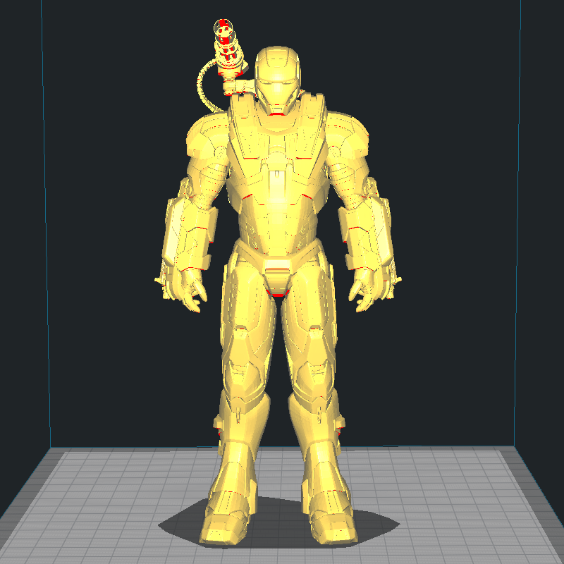 Free STL file Ironman War machine-Repaired and cut 🦸・3D printer model ...
