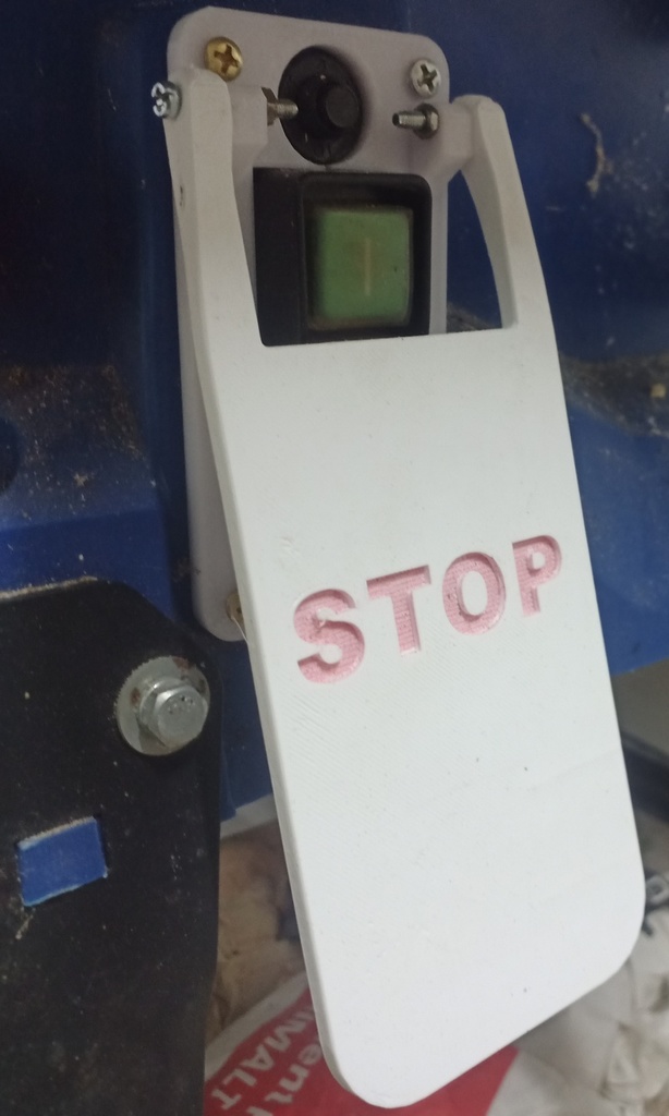 Free 3D file scheppach hs 100 s - safety switch button・3D printing idea ...