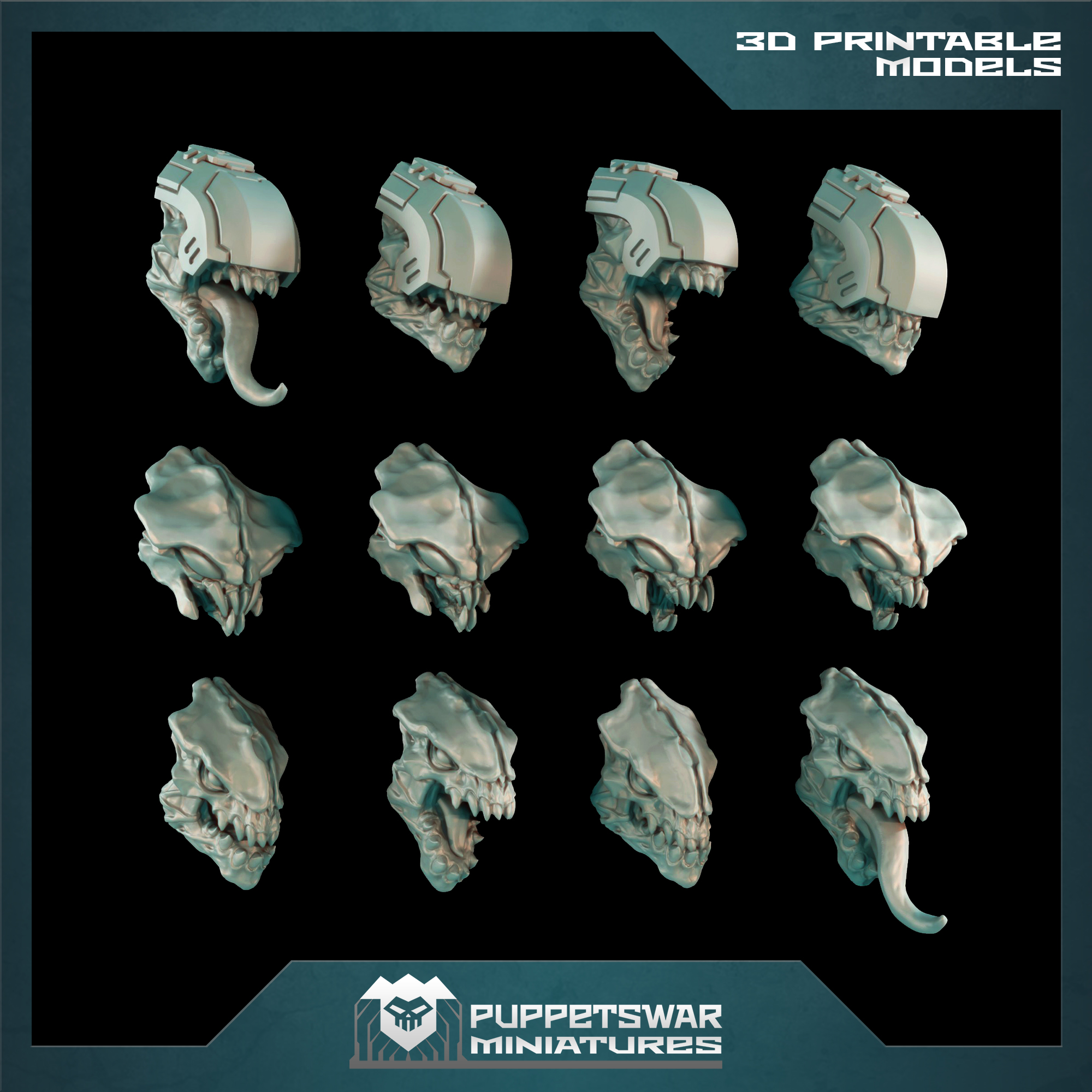 3D file Insectoids Hybrids Pack・3D printer design to download・Cults