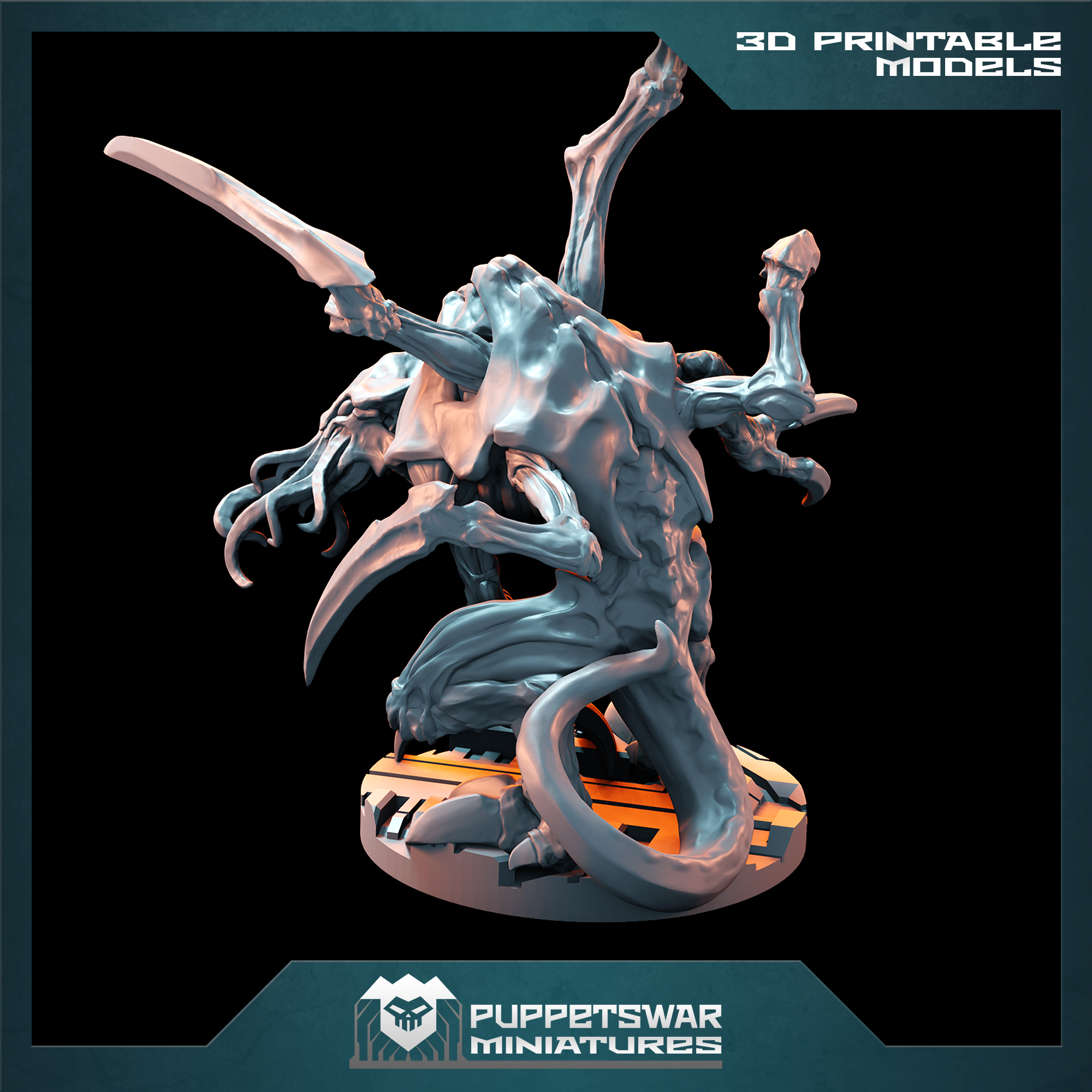 3D file Insectoids - Big Sneaky Bug・3D printer design to download・Cults