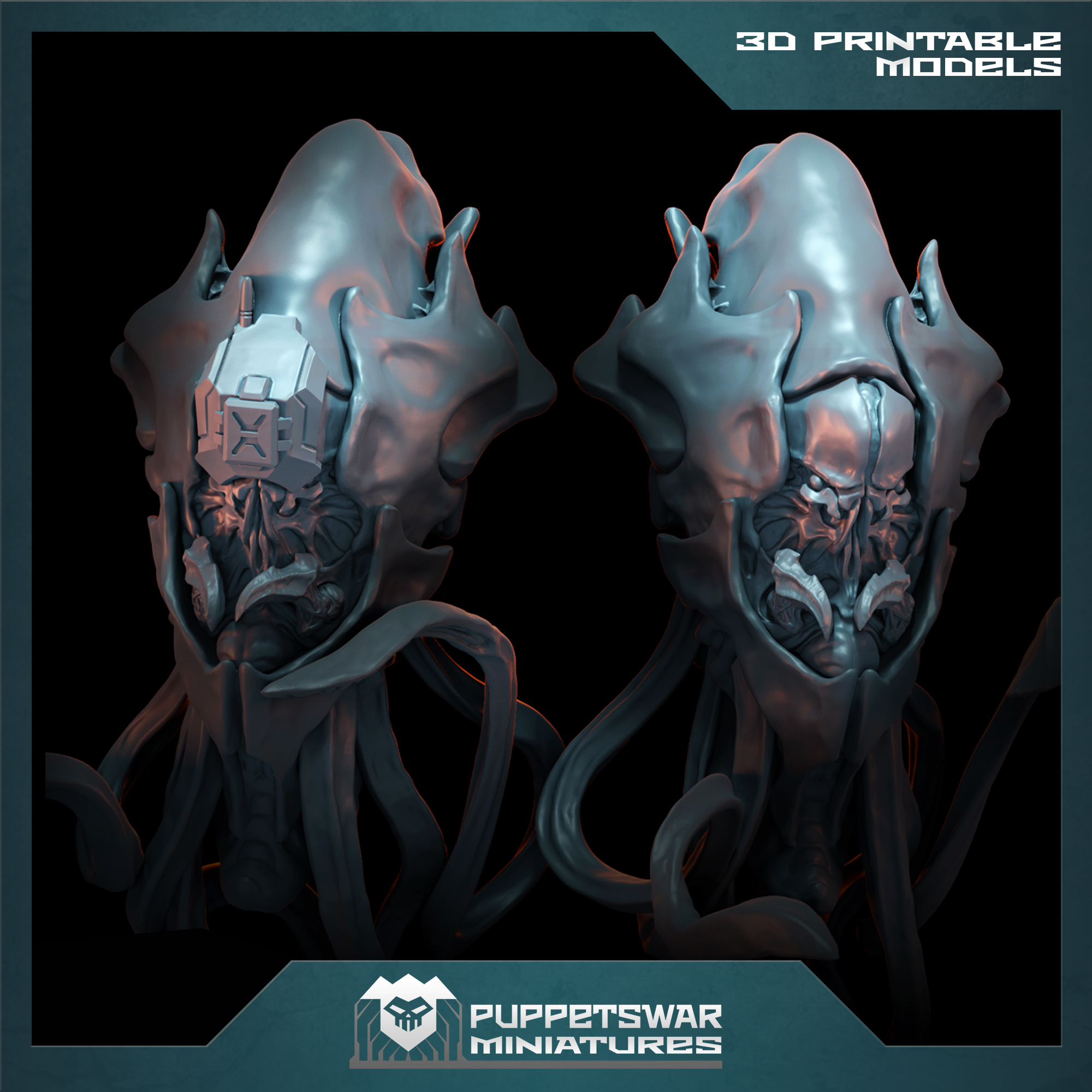 3D file Insectoids - Brain Bugs・3D printable design to download・Cults