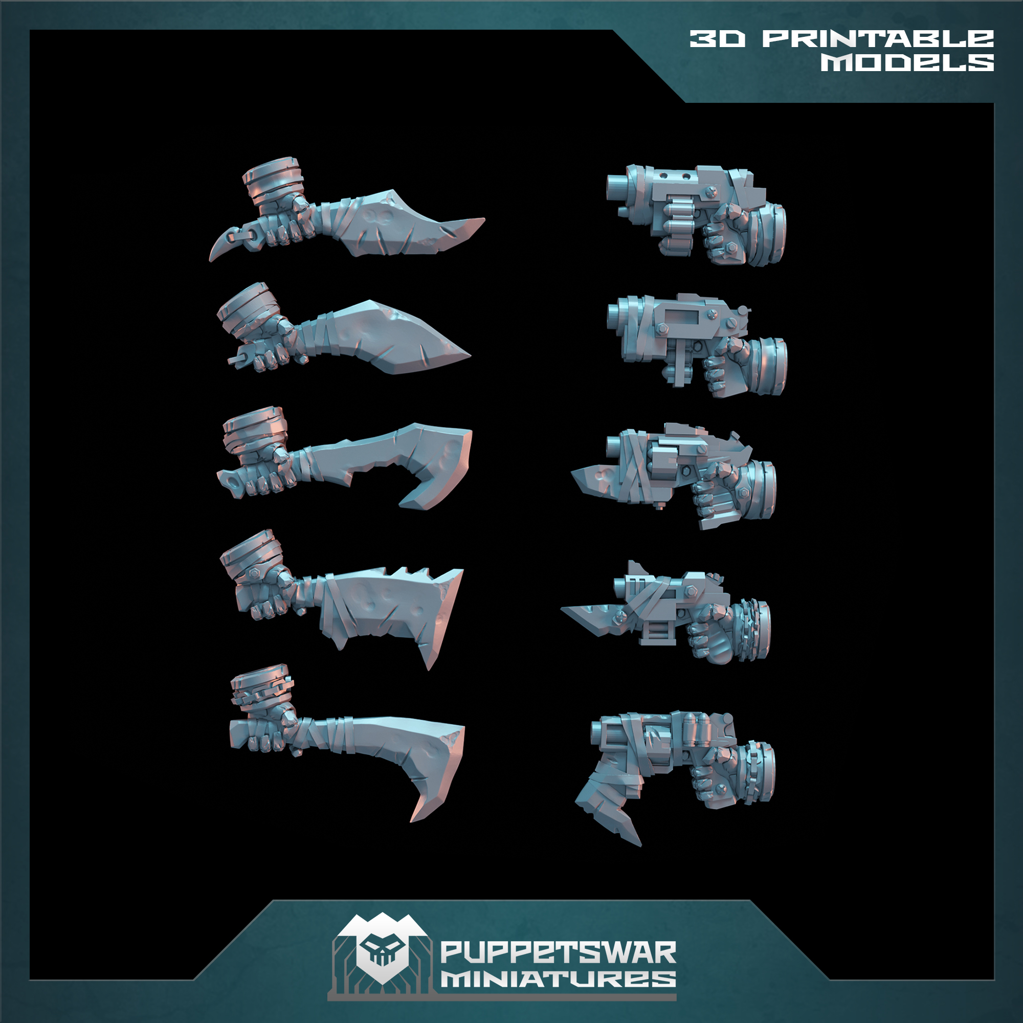 3D file Rocket Orcs 🚀・Model to download and 3D print・Cults