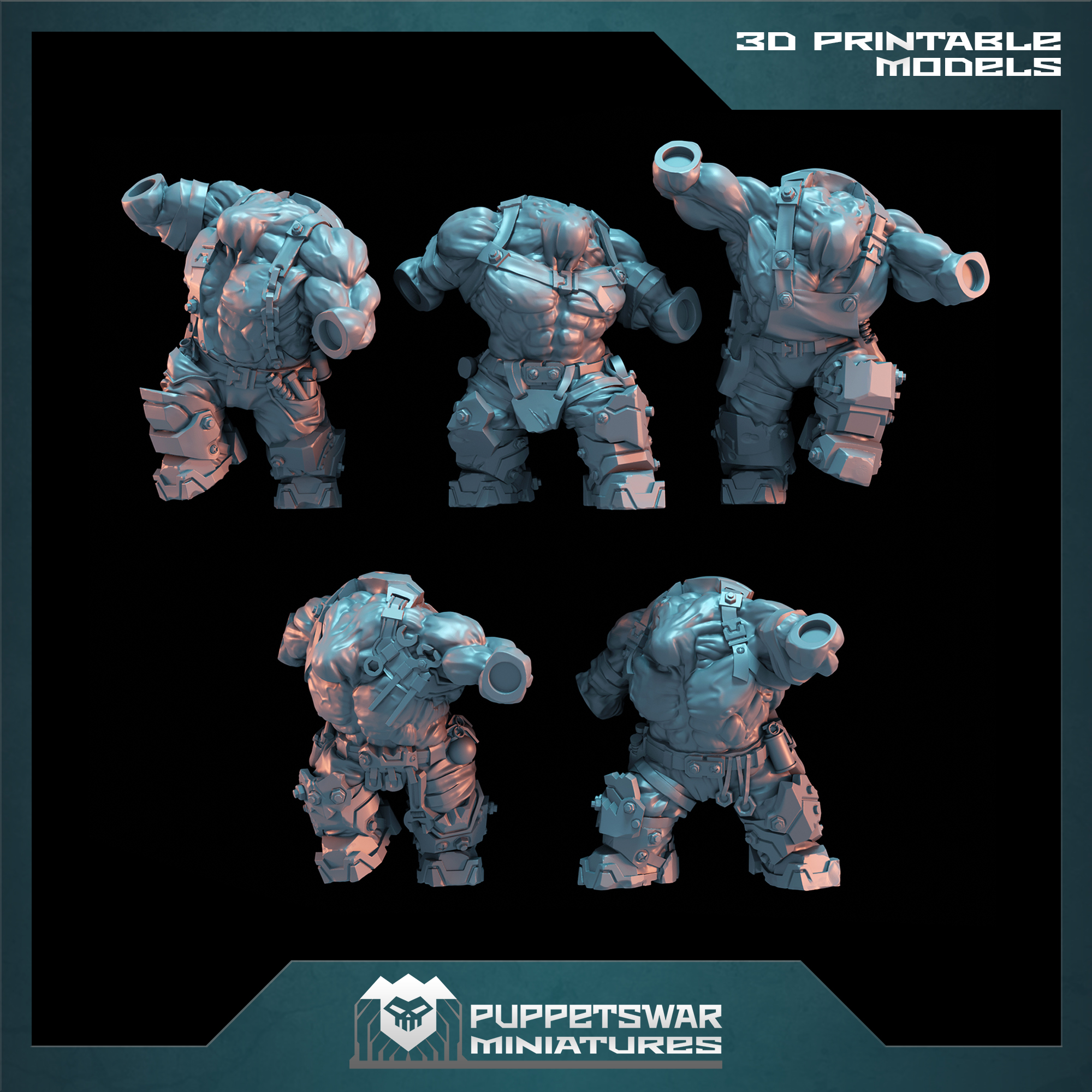 3D file Rocket Orcs 🚀・Model to download and 3D print・Cults