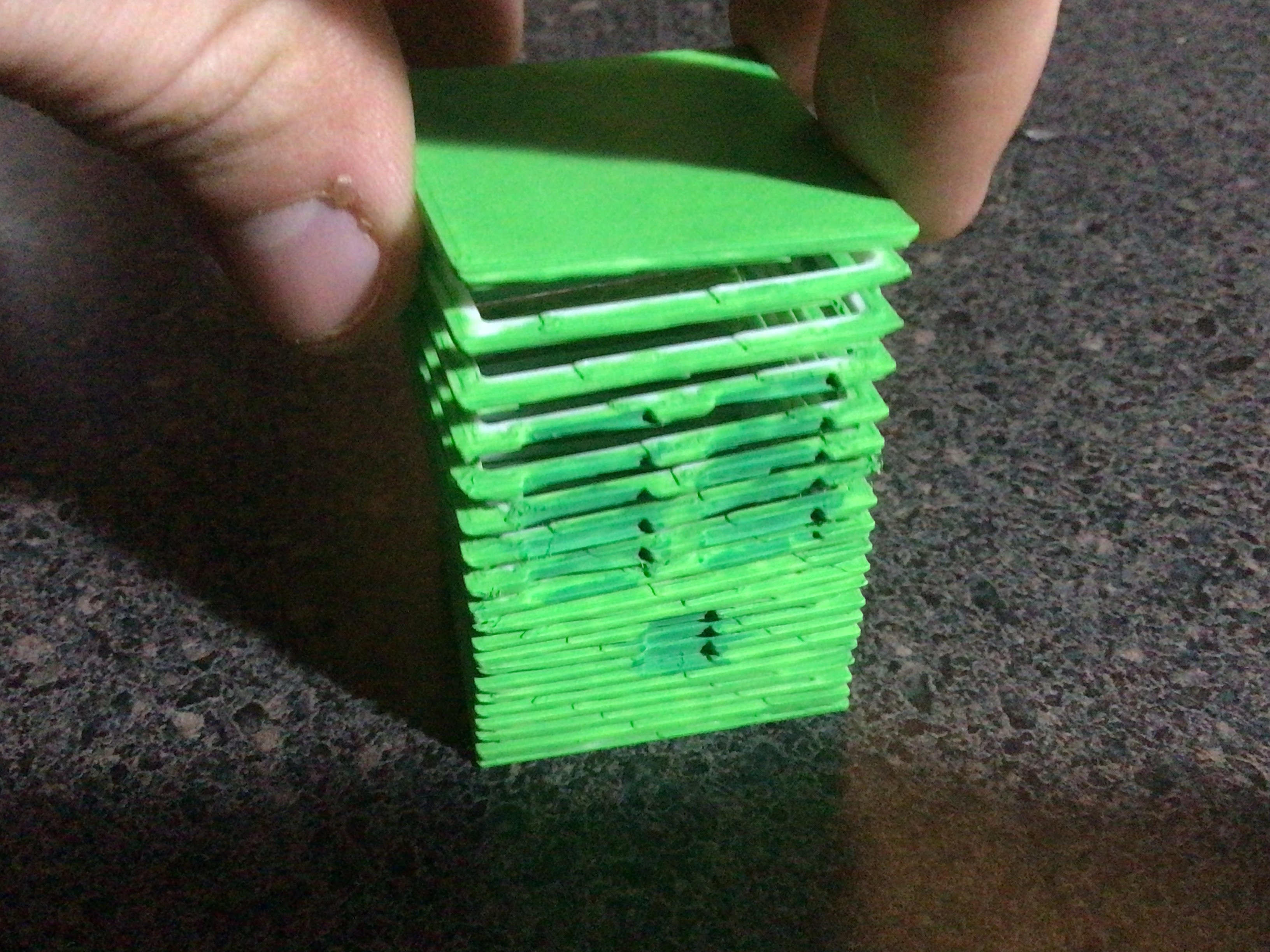 OBJ file Minecraft slinky slime・3D printing idea to download・Cults