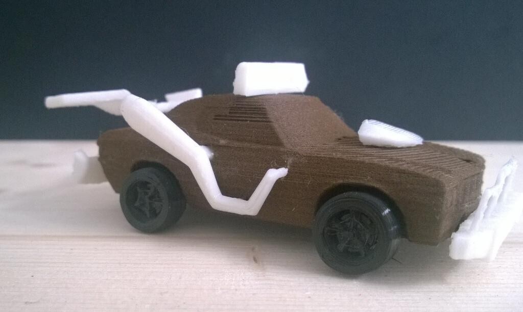 Free STL file 3DRacers - Muscle Car・3D printer model to download・Cults