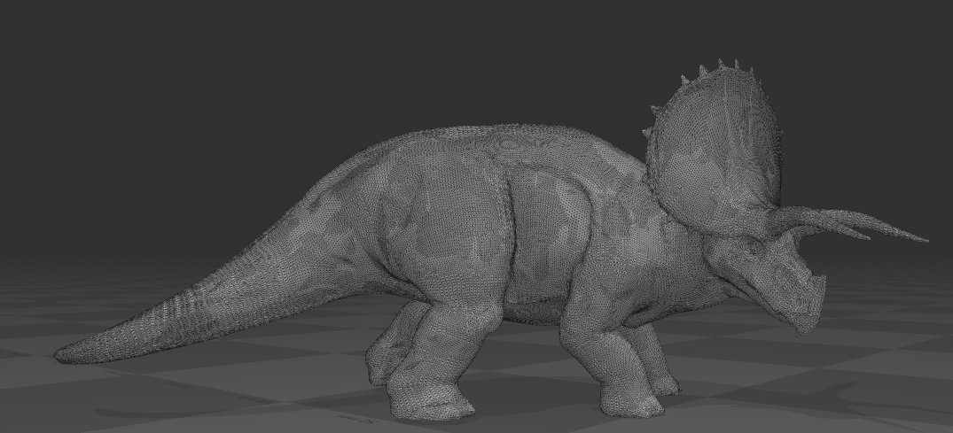 STL file Triceratops・3D printer design to download・Cults