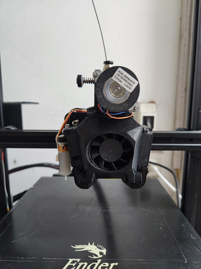 Fichier 3D gratuit Dual Fan duct 4010 pour Ender 3v2 avec Orbiter v1.5 ...