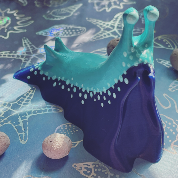 Free STL file Sea Slug 🐌・3D printing template to download・Cults