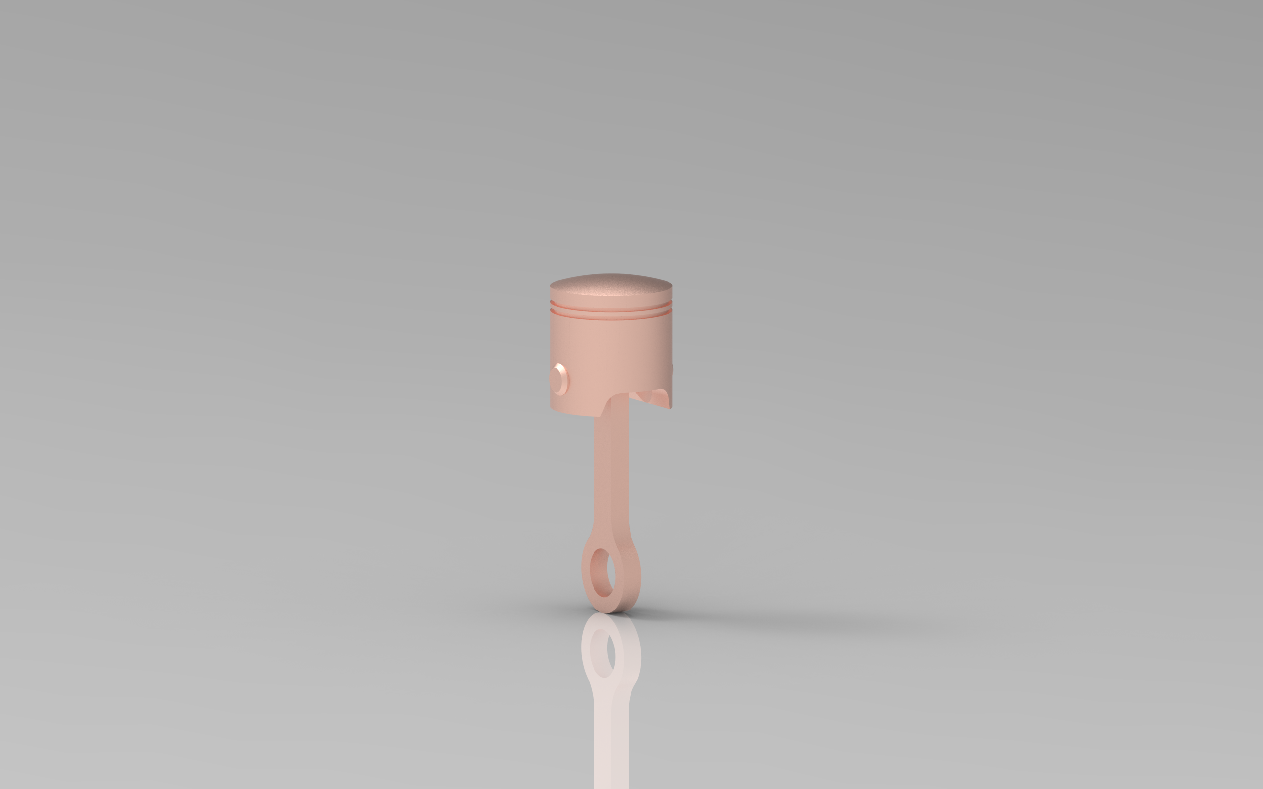 STL file Piston Keychain・Design to download and 3D print・Cults