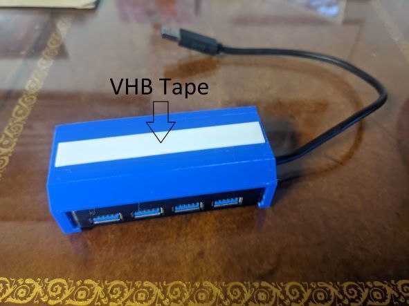 Free STL file Sabrent USB Hub Mount 💾・3D print object to download・Cults