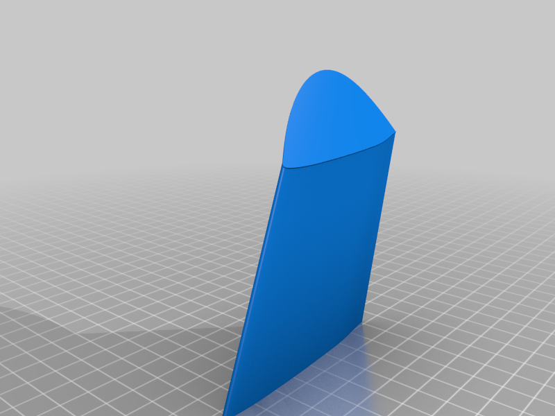 Free STL file Stinger - free flight glider 🆓・Object to download and to ...