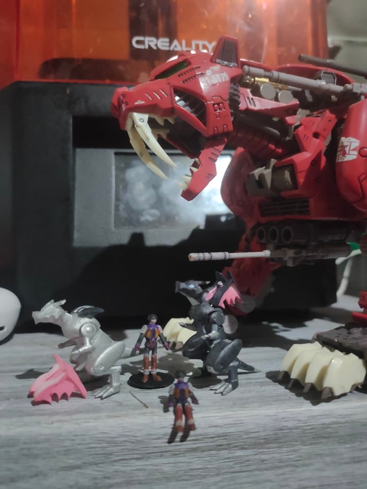 STL file Raven Zoids Pilot・3D printing model to download・Cults