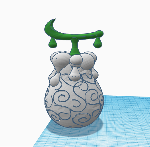 Archivo STL Doru Doru No Mi Devil Fruit・Modelo imprimible en 3D para ...