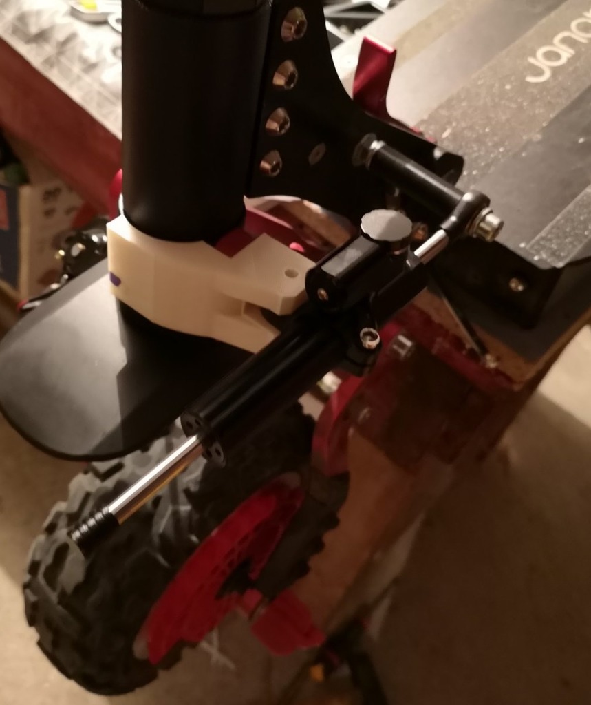 Free 3D file LAOTIE ES18 steering damper front support bracket・Model to ...