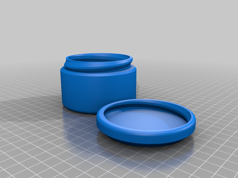 Free 3D file Screw cap jar・3D printable model to download・Cults