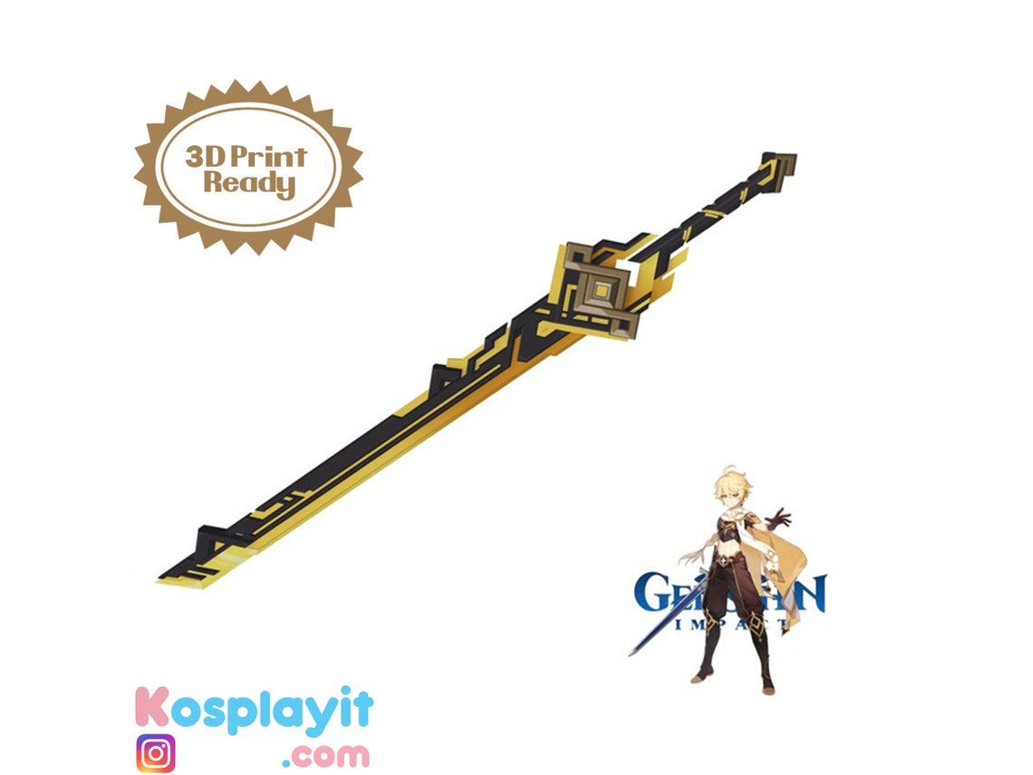 STL file Genshin Impact - Summit Shaper Digital 3D Model -Divided for ...